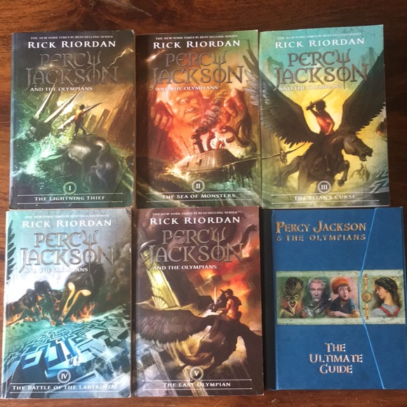 Used Books | Other | Percy Jackson Collection 5 Complete Series ...